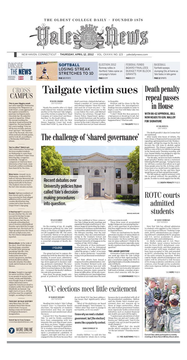 Today's Paper by Yale Daily News - Issuu