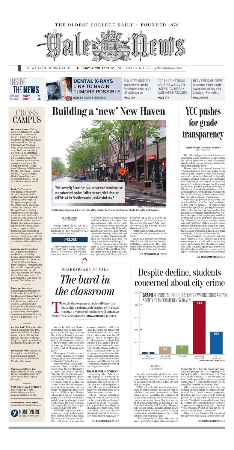 Today's Paper by Yale Daily News - Issuu