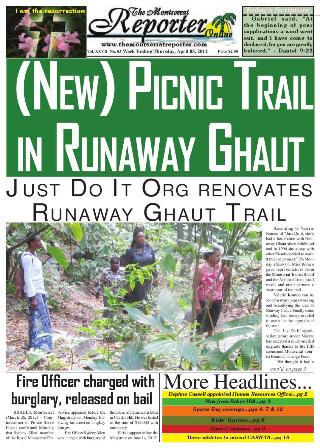 The Montserrat Reporter ePaper by The Montserrat Reporter - Issuu