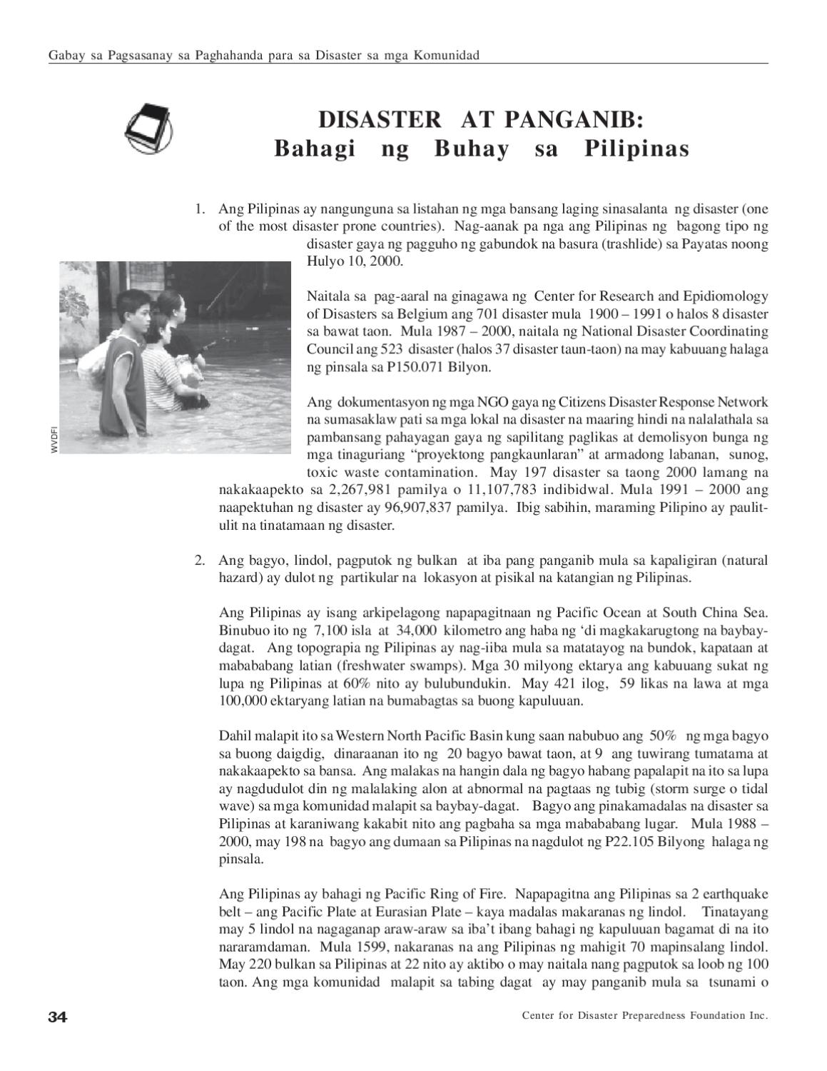 Kahandaan Katatagan at Kaunlaran ng Komunidad by Center for Disaster ...