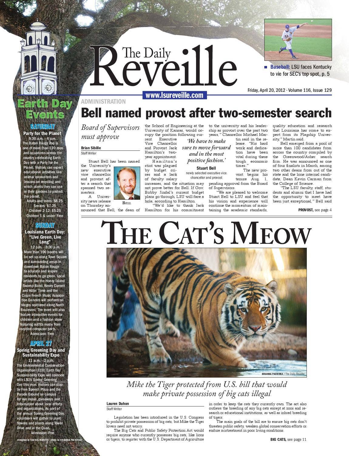 The Daily Reveille - April 20, 2012 by Reveille - Issuu
