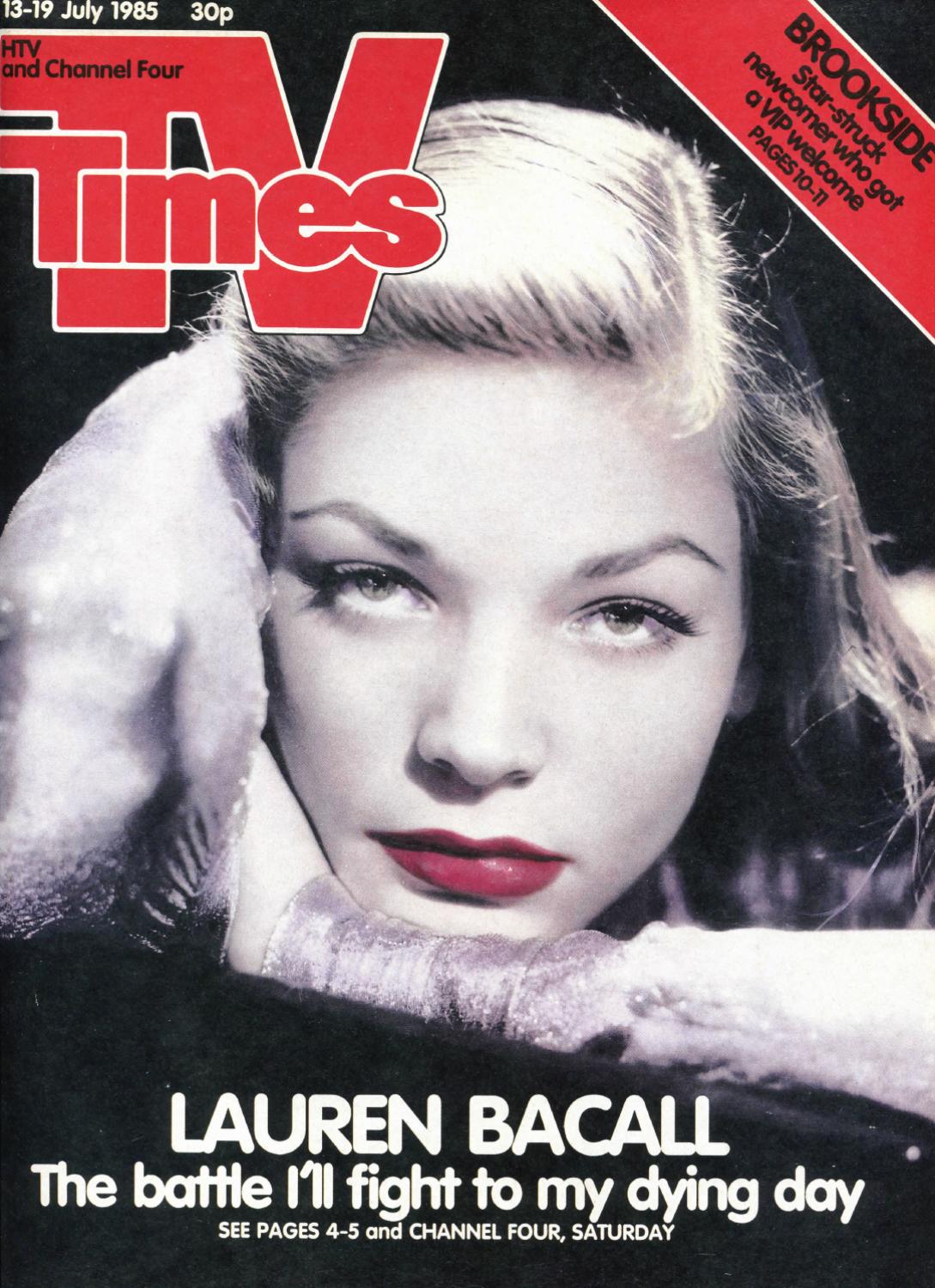 TV Times 13-19 July 1985 (selected pages) by JOHN SIMS - Issuu