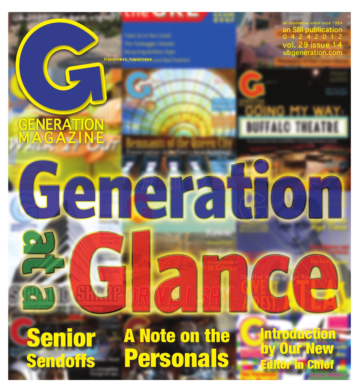 Volume 29 Issue 14 by Generation Magazine - Issuu