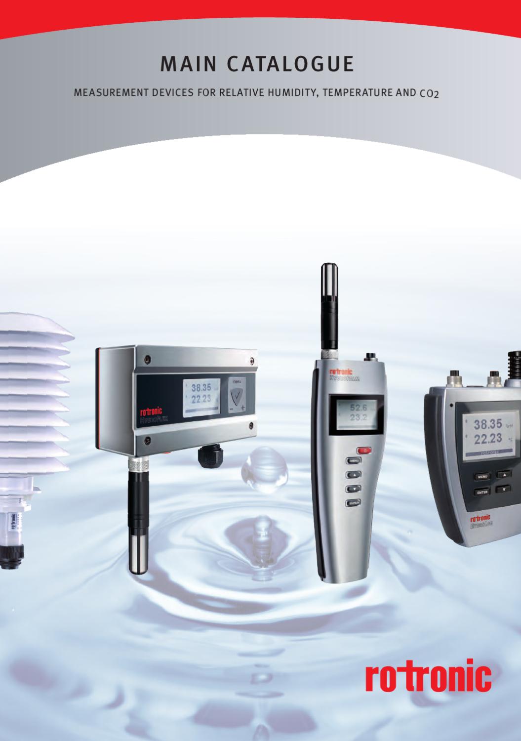 Measurement devices for relative humidity, temperature and CO2 by ...
