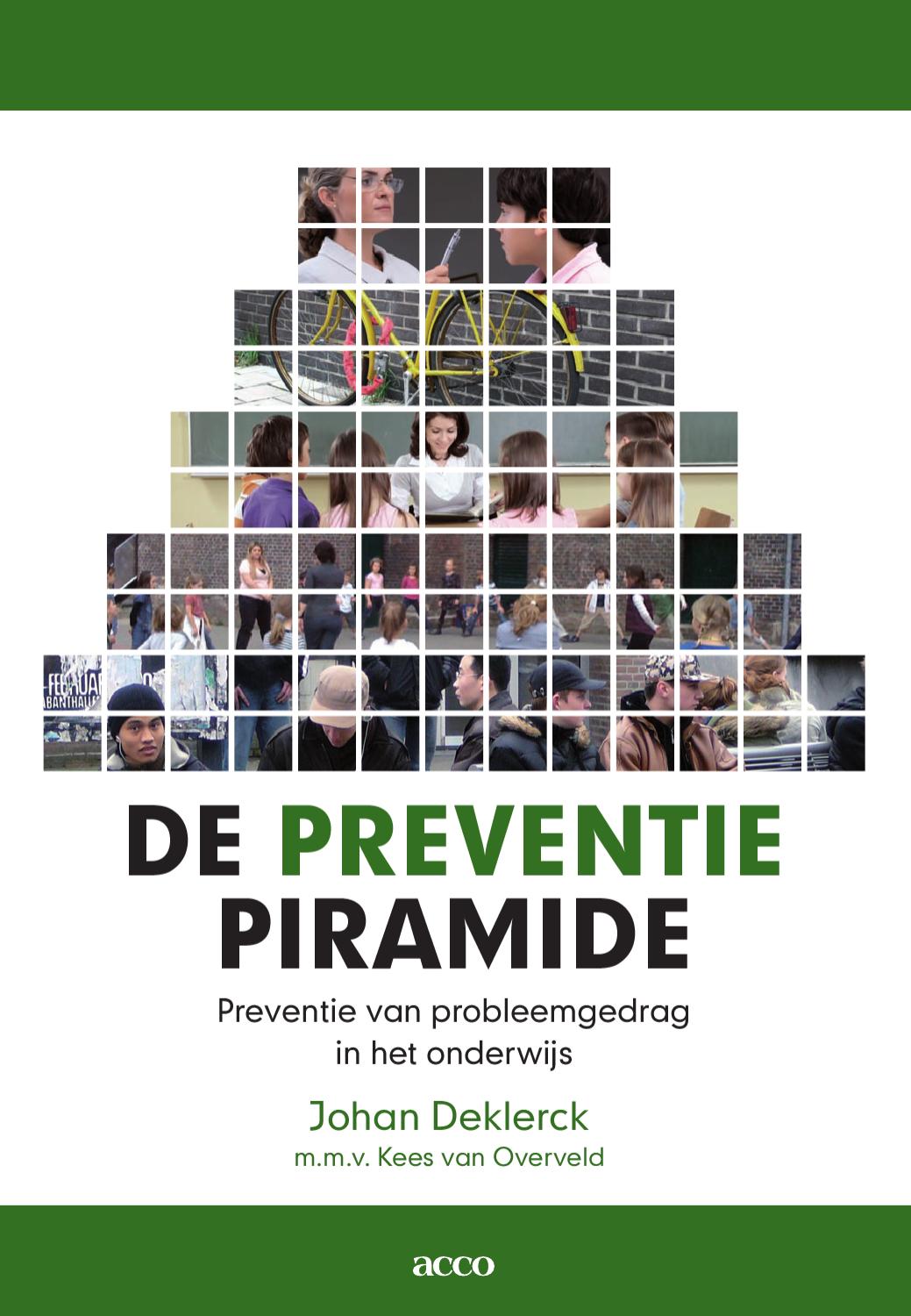 De preventiepiramide - inkijkexemplaar by Uitgeverij Acco - Issuu