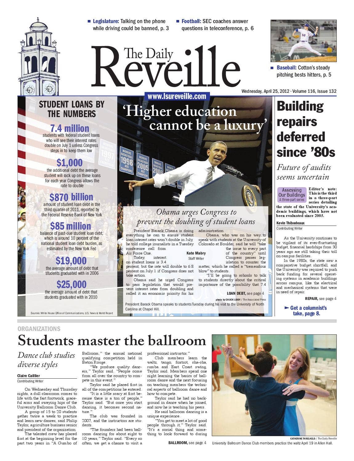 The Daily Reveille - April 25, 2012 by Reveille - Issuu