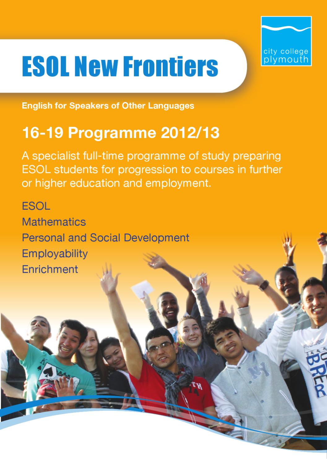 ESOL by City College Plymouth - Issuu