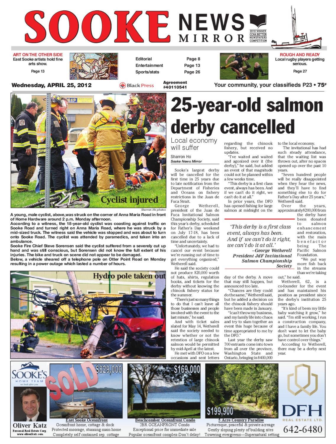 Sooke News Mirror, April 25, 2012 by Black Press Media Group - Issuu