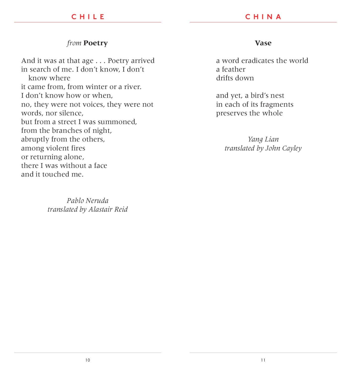 World Poems on the Underground by The Poetry Society - Issuu
