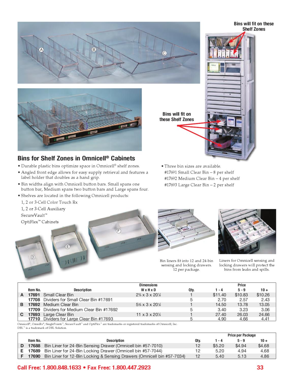 Bin and Storage Solutions by Health Care Logistics - Issuu