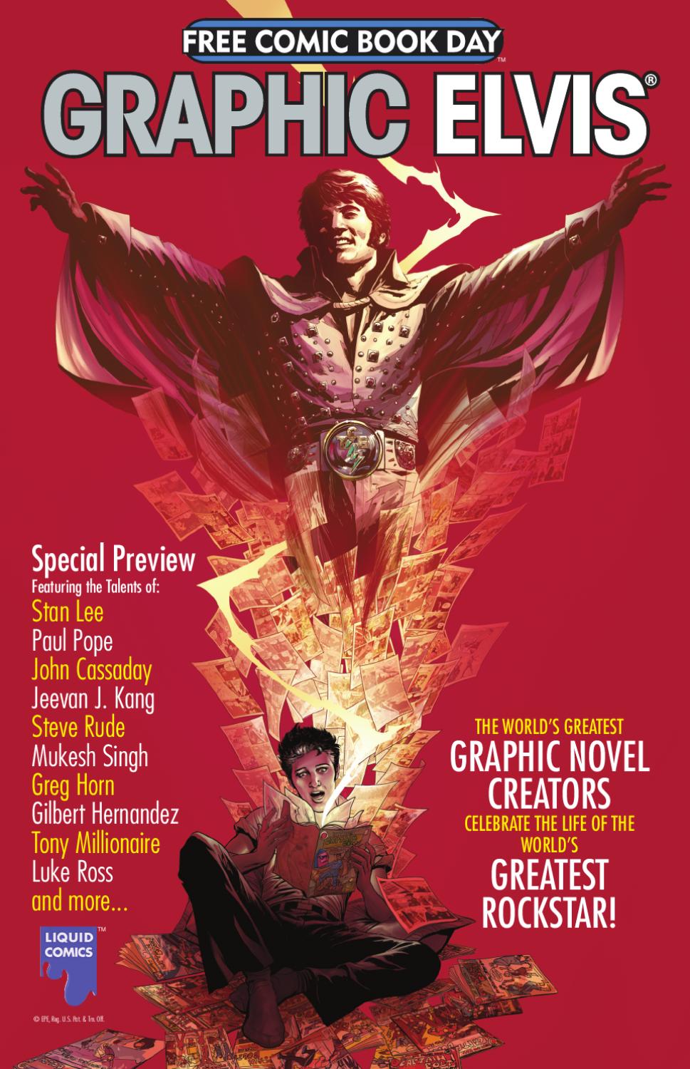GRAPHIC ELVIS - FREE COMIC BOOK DAY PREVIEW by Liquid Comics - Issuu