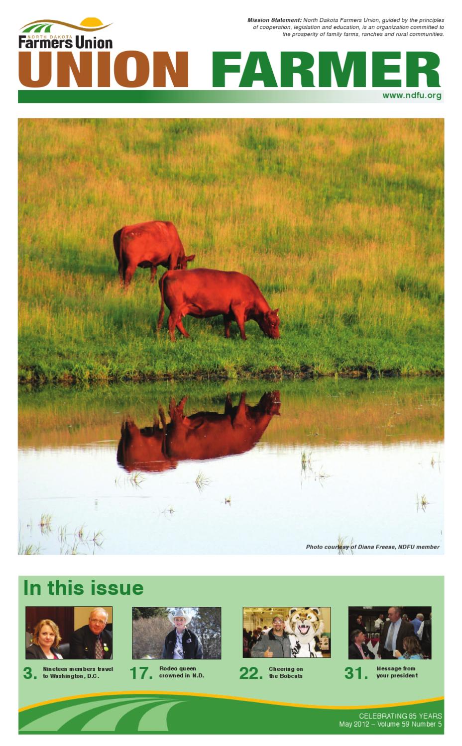 May Union Farmer by North Dakota Farmers Union - Issuu