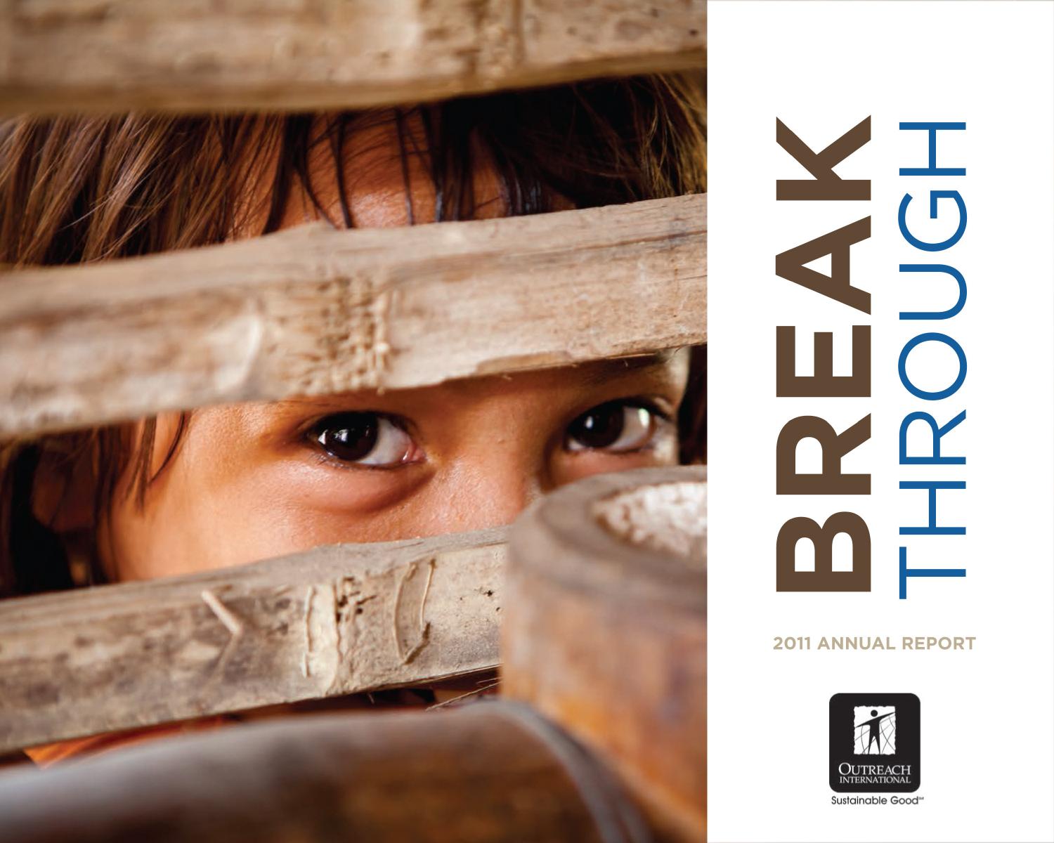 OUTREACH Magazine - FY11 Annual Report by Outreach International - Issuu