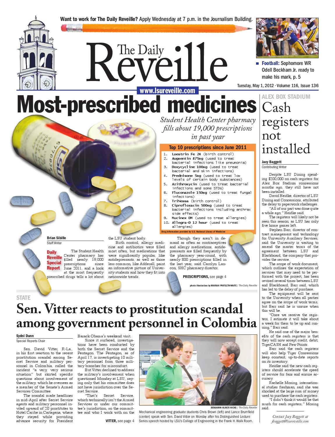 The Daily Reveille - May 1, 2012 by Reveille - Issuu