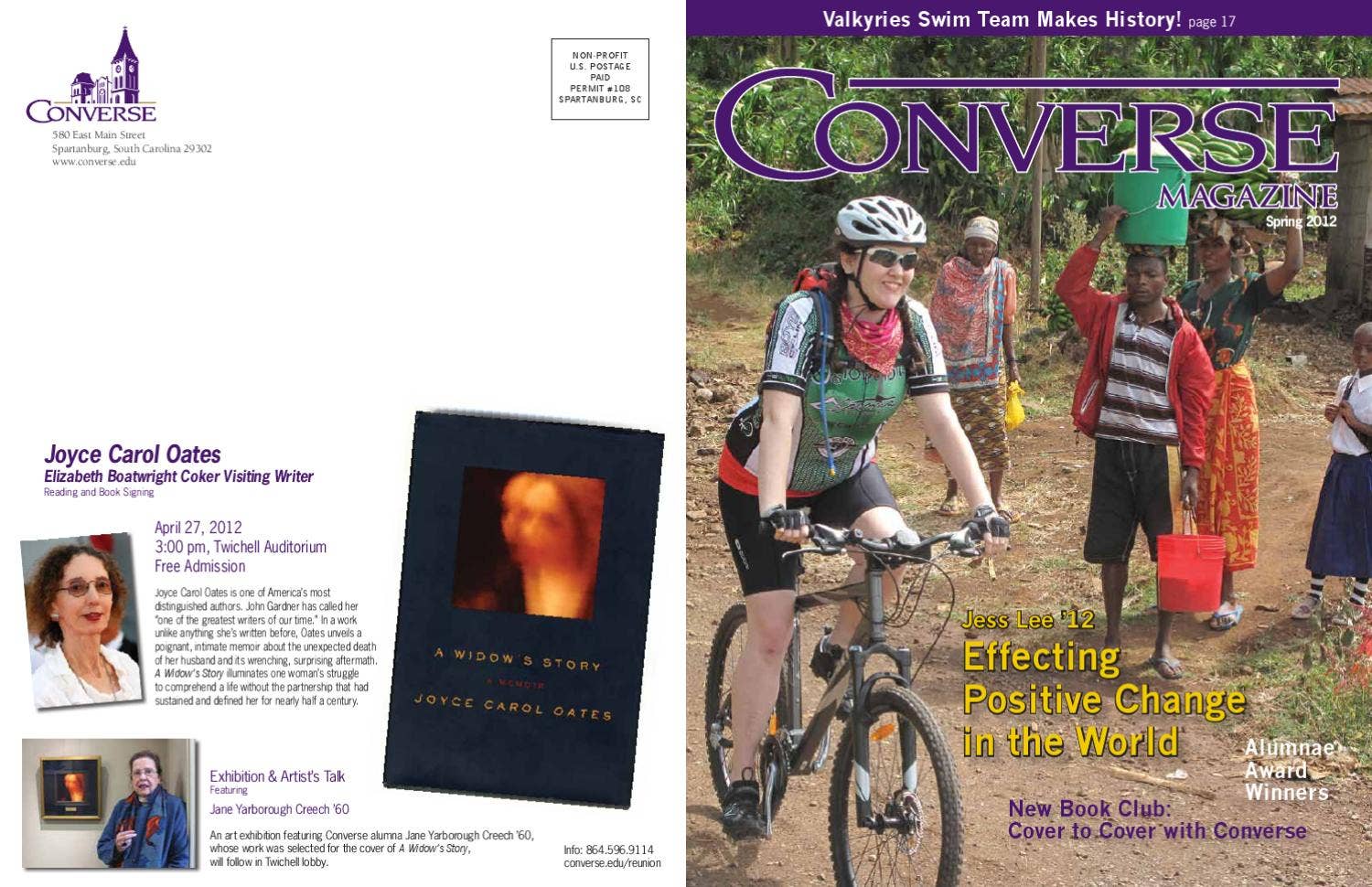 Converse Magazine Spring 2012 by Converse University - Issuu