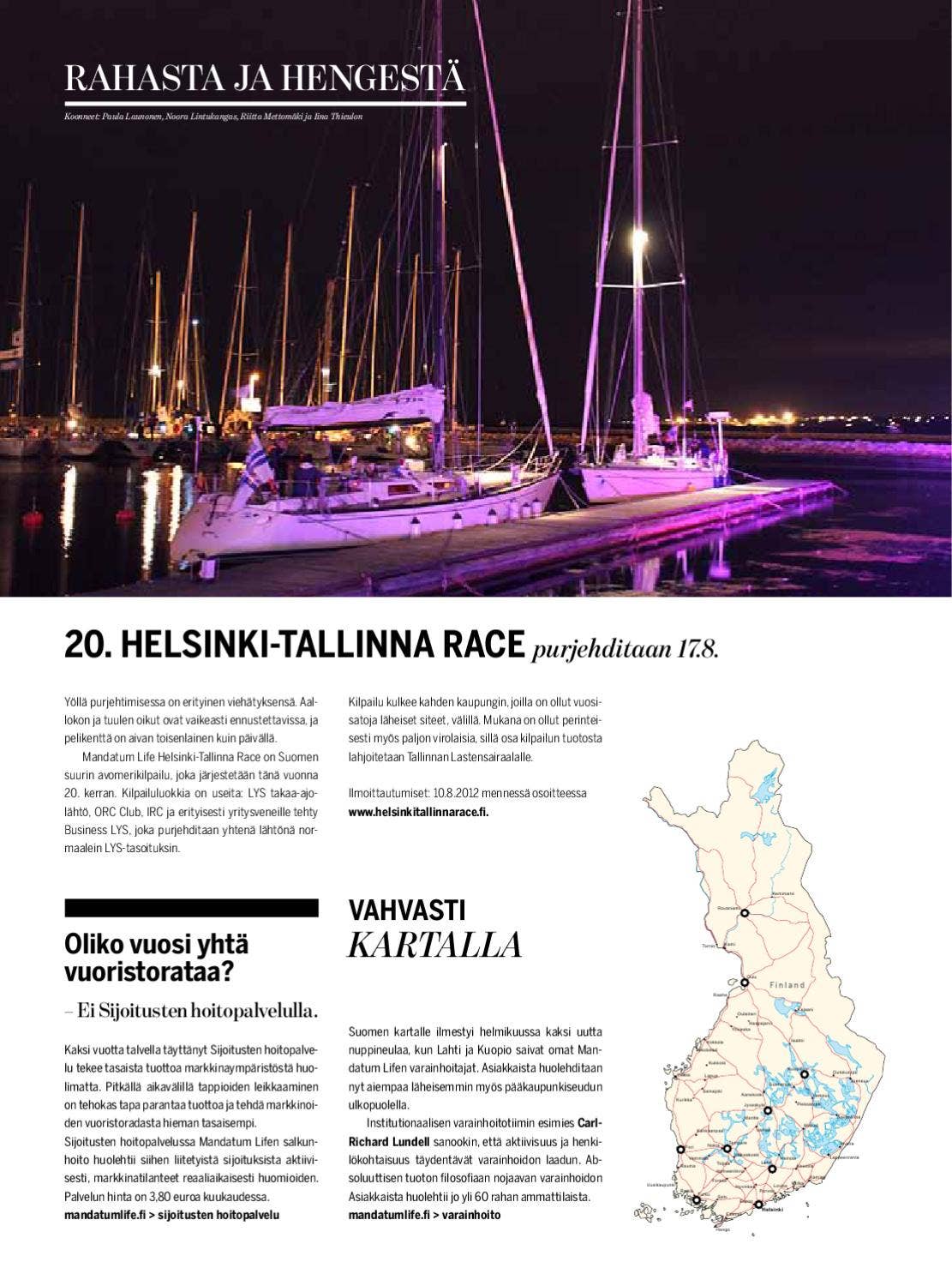 Mandatum Life by Mandatum Henkivakuutusyhtio - Issuu