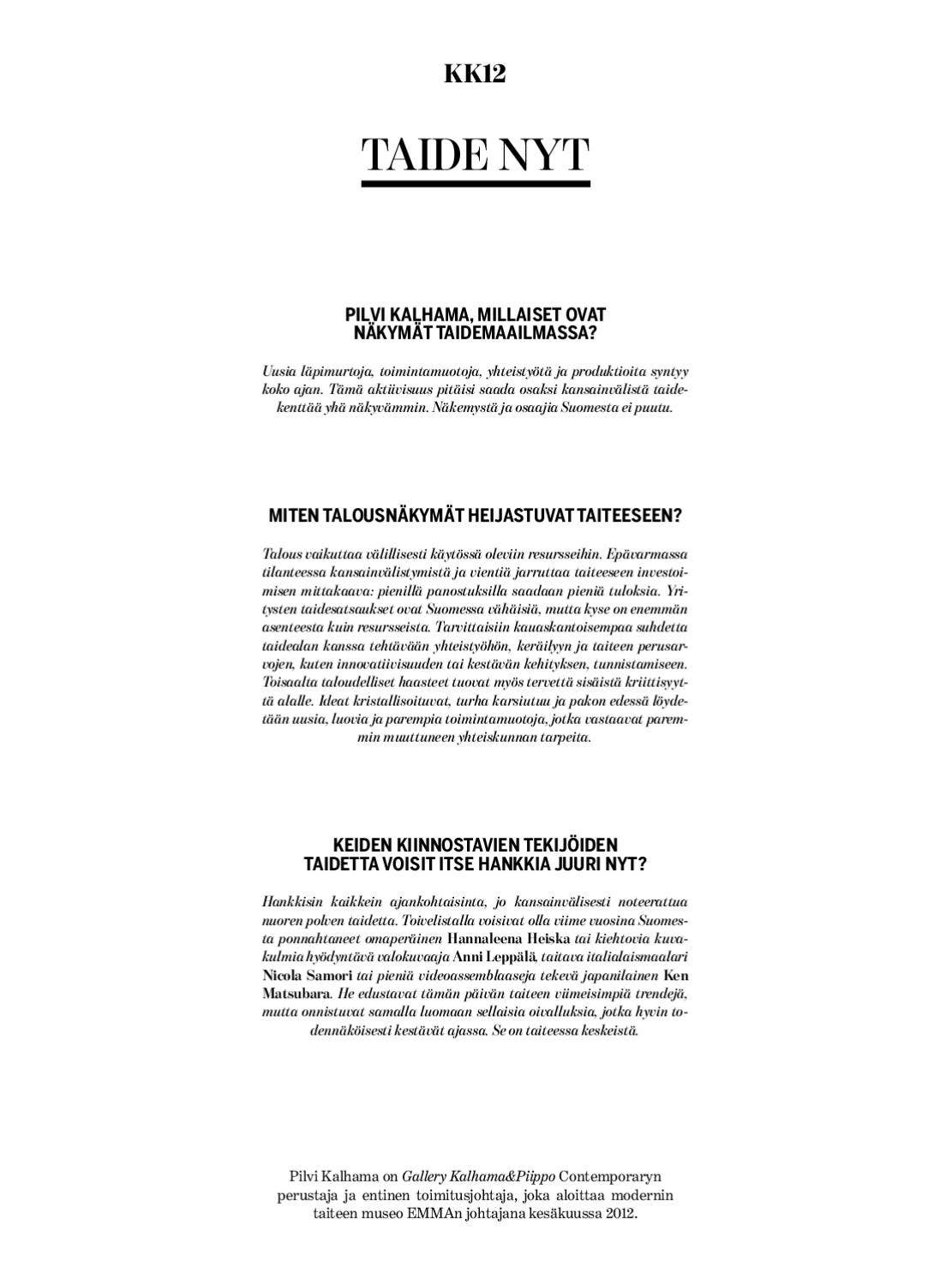 Mandatum Life by Mandatum Henkivakuutusyhtio - Issuu