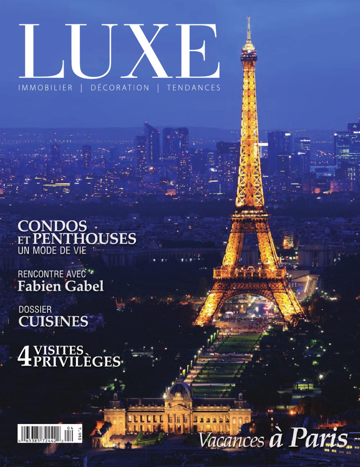 Magazine LUXE - Printemps 2012 by Novar Design - Issuu