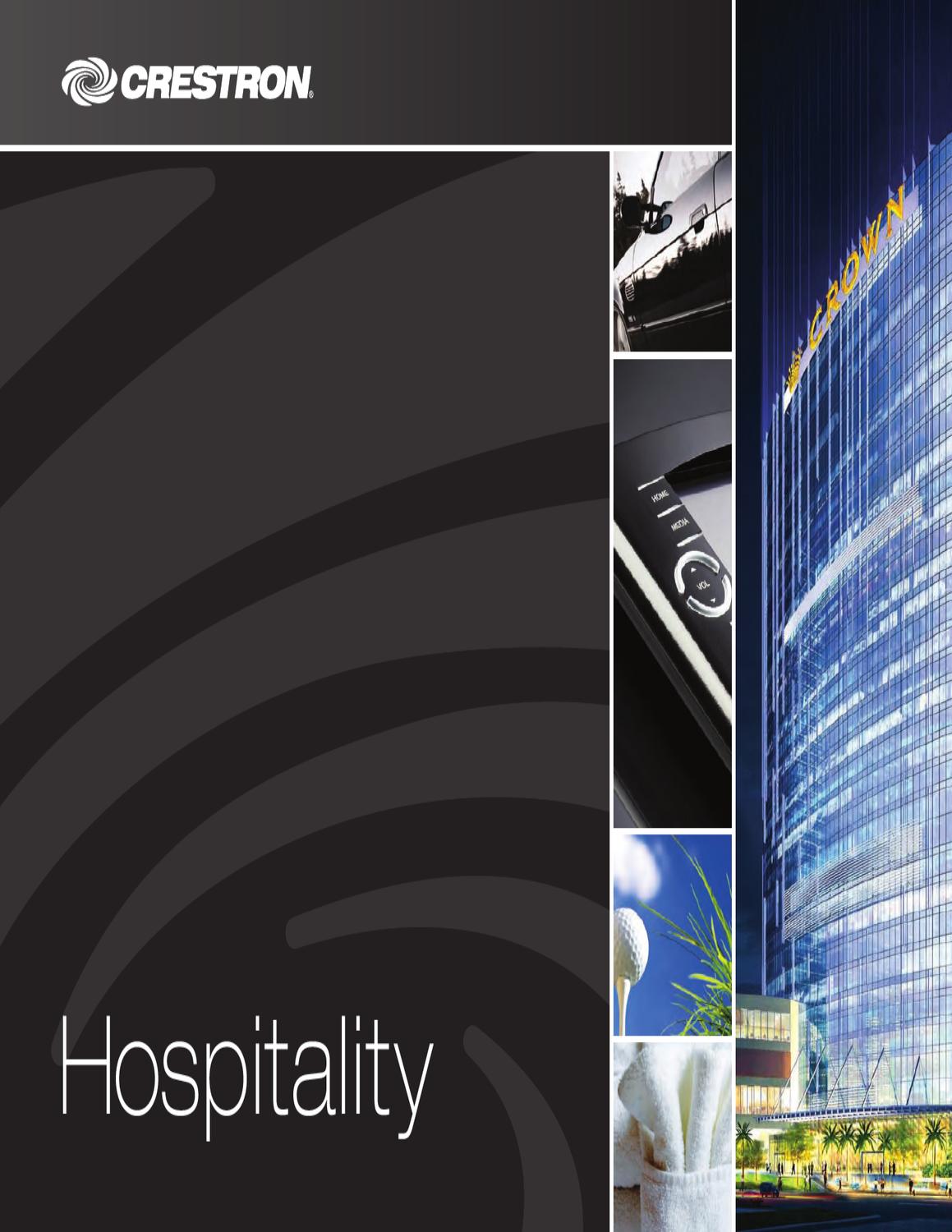 Crestron Hospitality Solutions by Elytronic - Issuu