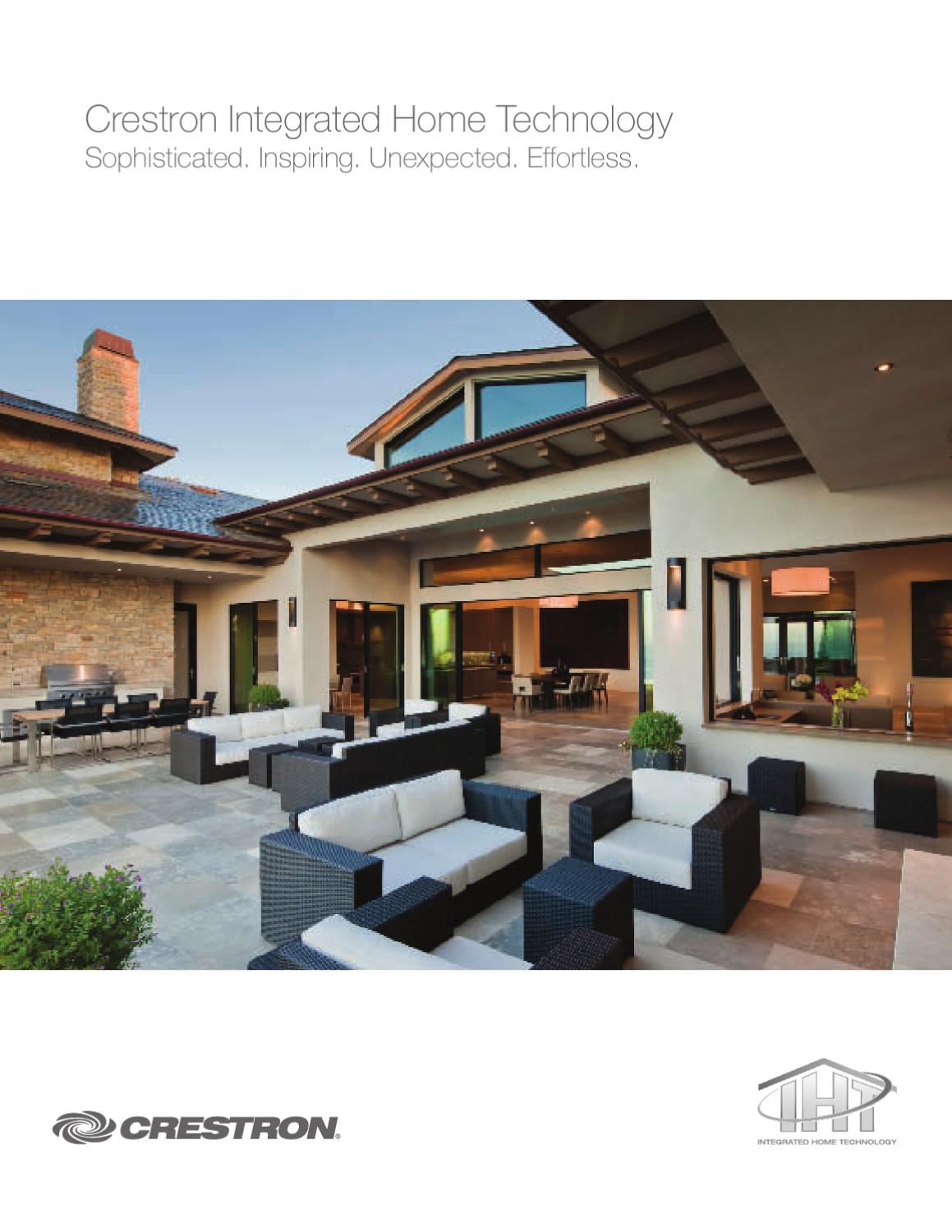 Crestron Integrated Home Technology by Elytronic - Issuu