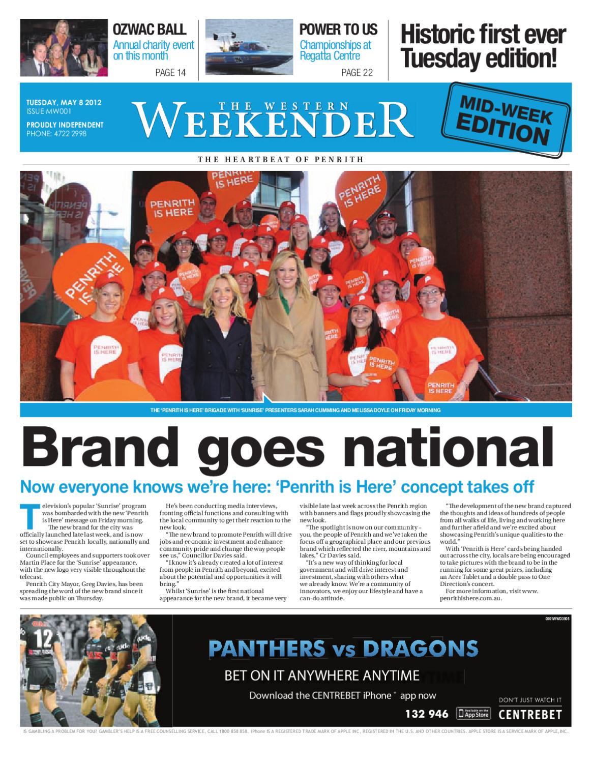 The Western Weekender Midweek Edition 11th May 2012 by Western Sydney ...