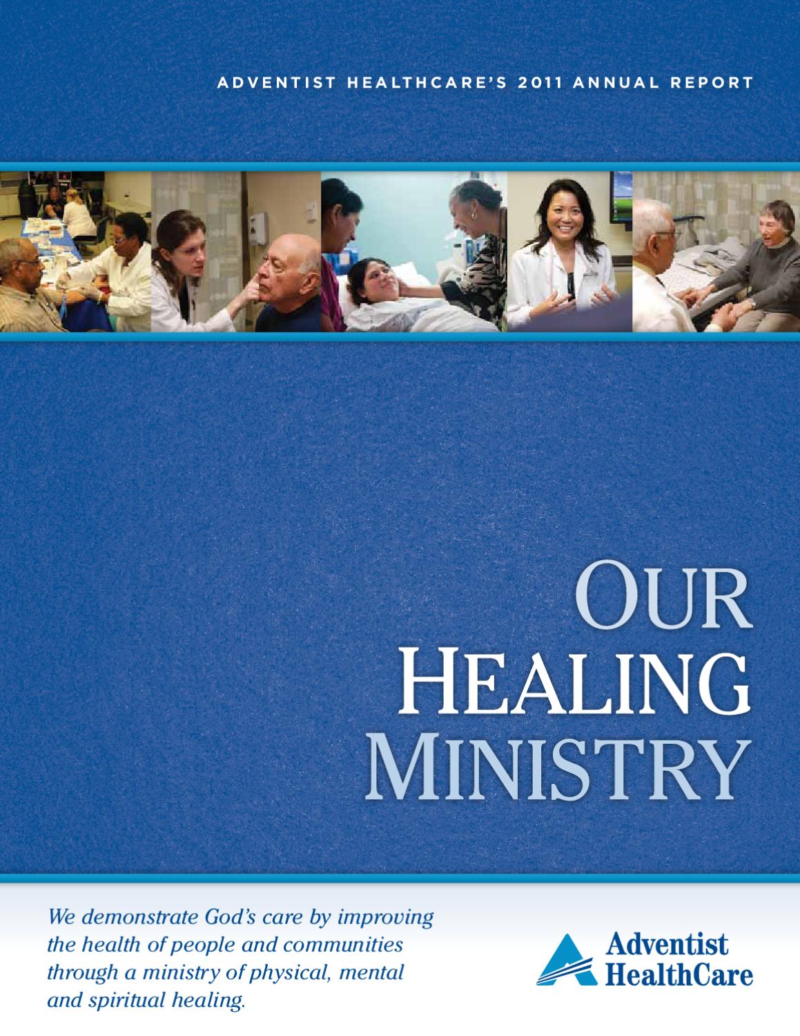 Adventist HealthCare's 2011 Report to the Community by Adventist ...
