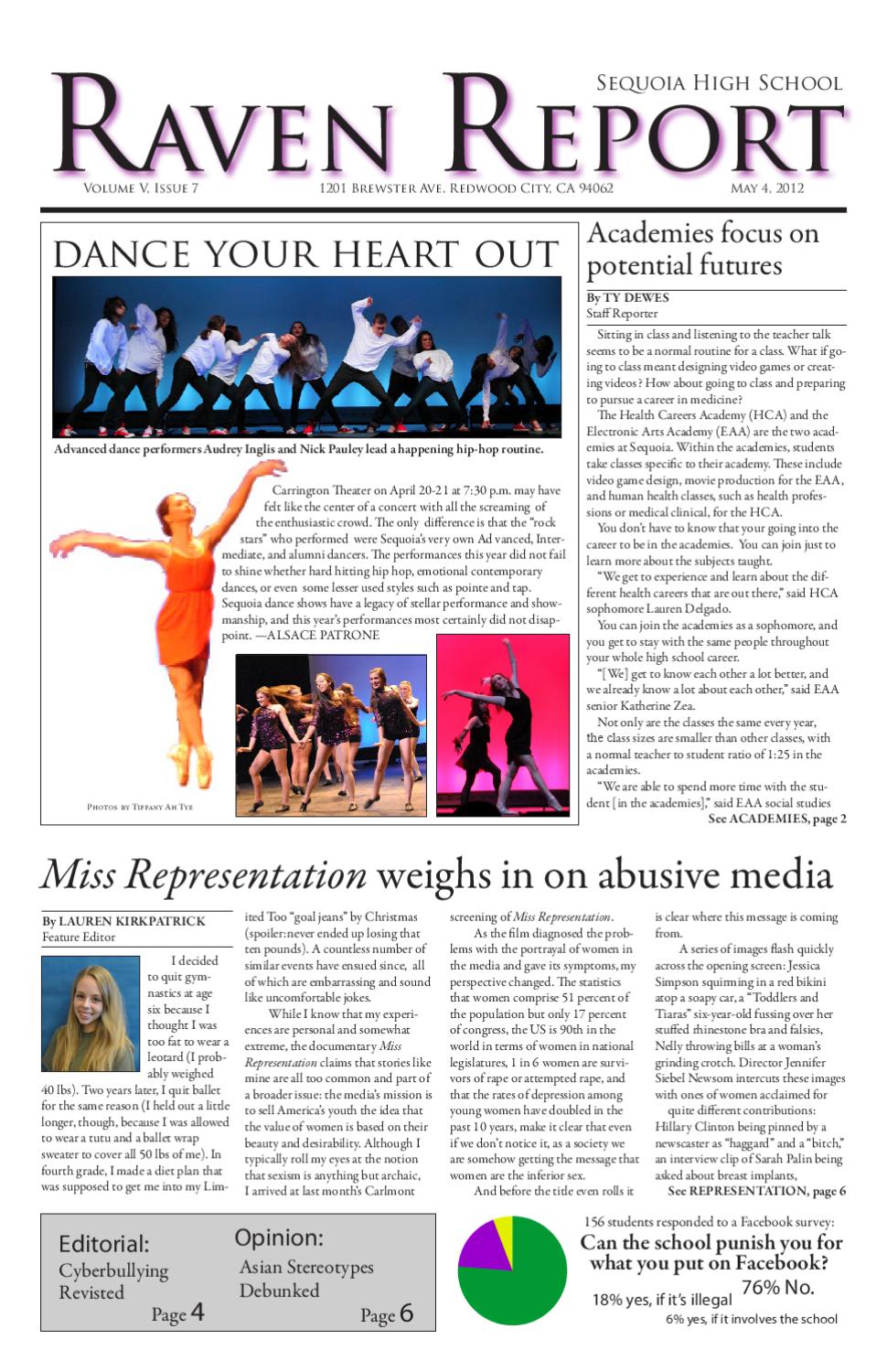 Raven Report issue 7 by Sequoia High School Raven Report - Issuu