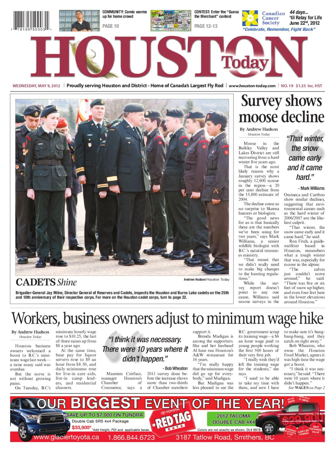 Houston Today, May 09, 2012 by Black Press Media Group - Issuu