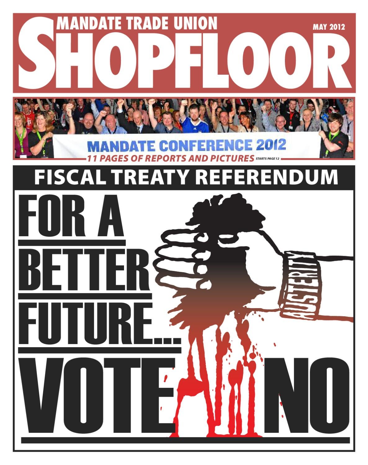 Mandate Trade Union Shop Floor May 2012 by Mandate - Issuu