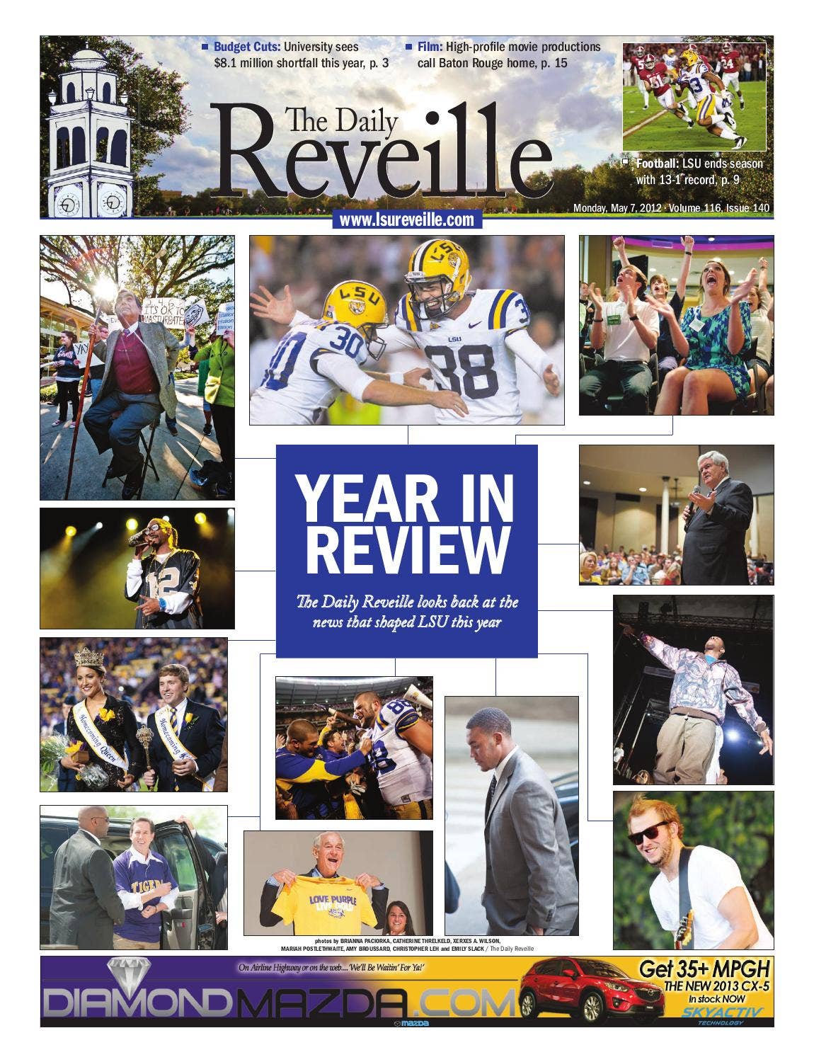 The Daily Reveille - May 7, 2012 by Reveille - Issuu