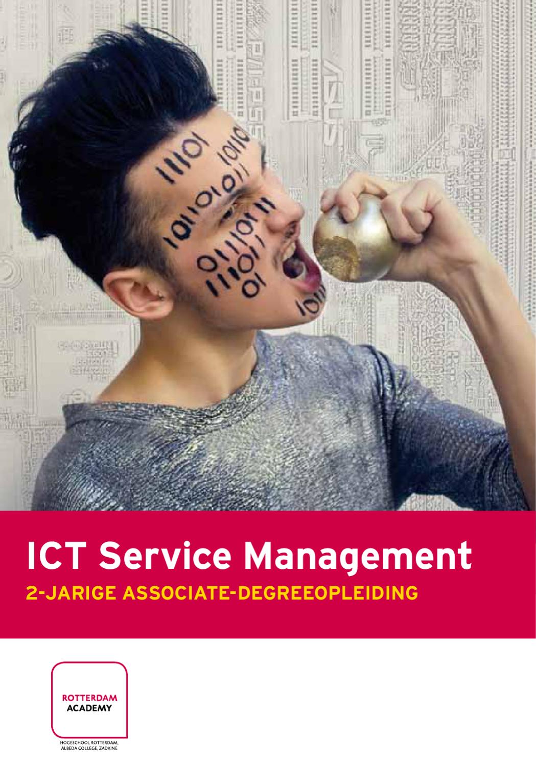 Brochure Ad ICT Service Management 2012-2013 by Hogeschool Rotterdam ...