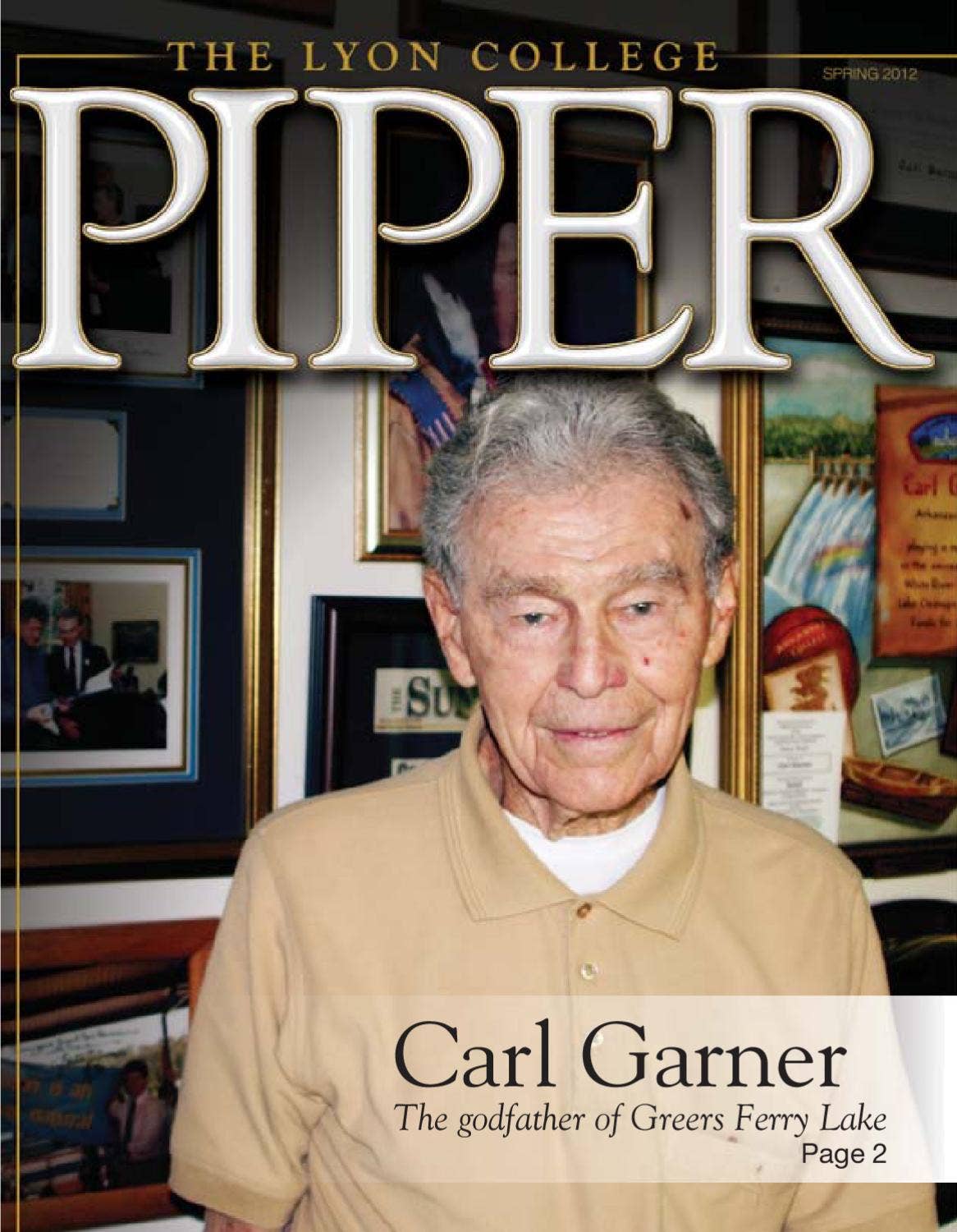 Lyon College Piper Spring 2012 by Lyon College - Issuu