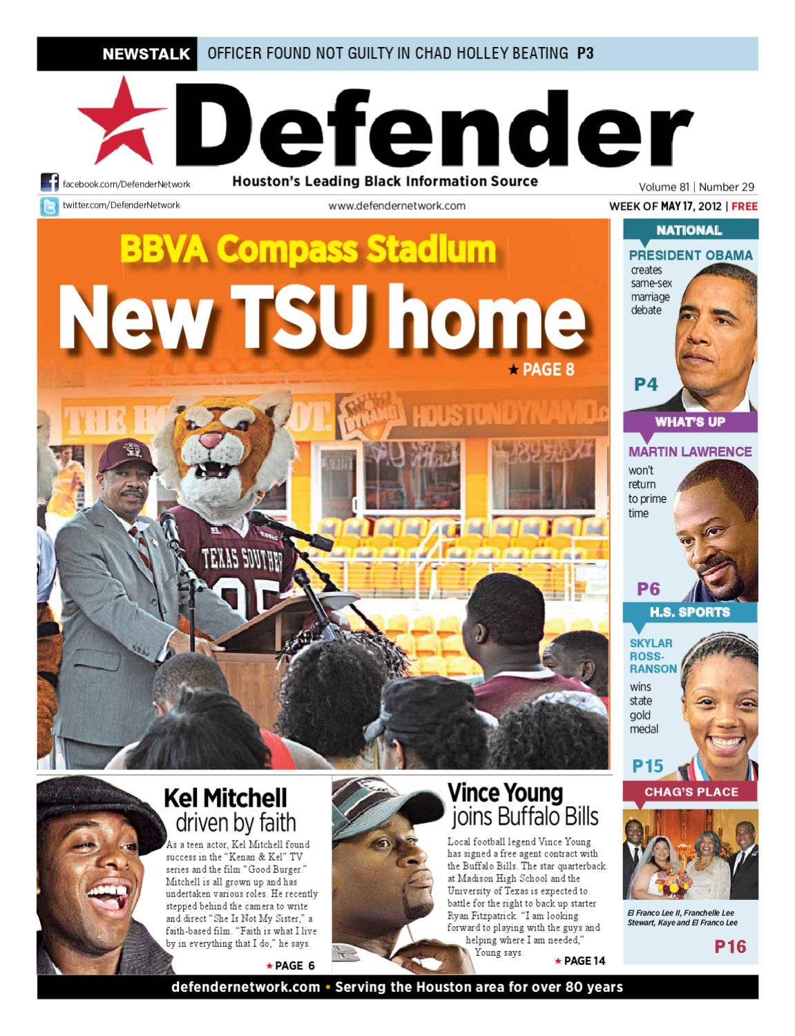 Houston Defender: May 17, 2012 by Defender Media Group |DefenderNetwork ...