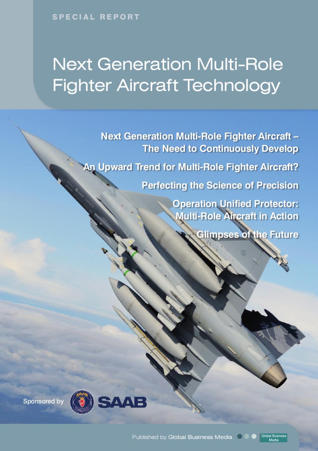 Special Report – Next Generation Multi-Role Fighter Aircraft Technology ...