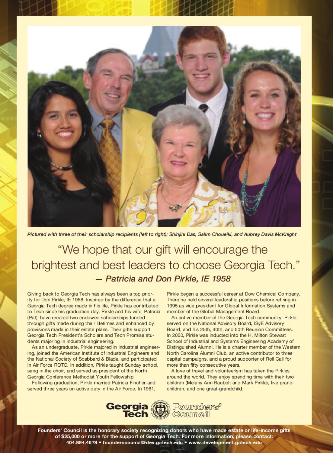 Georgia Tech Alumni Magazine Vol. 88, No. 02 2012 by Georgia Tech ...