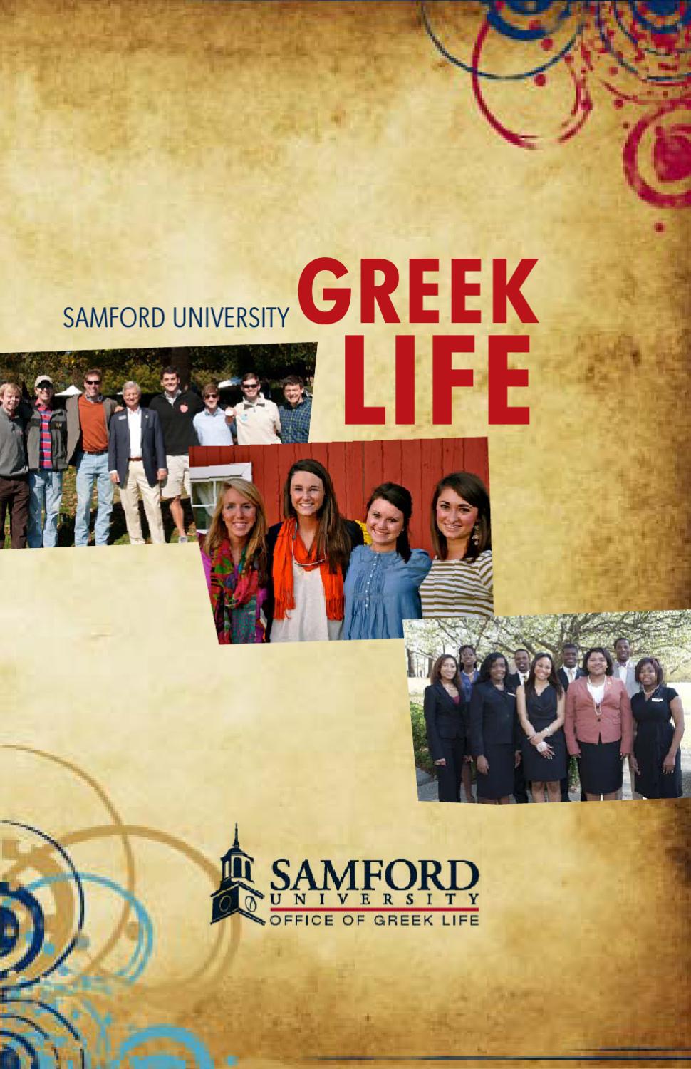 2012-2013 Samford University Greek Life Preview Brochure by Denny ...