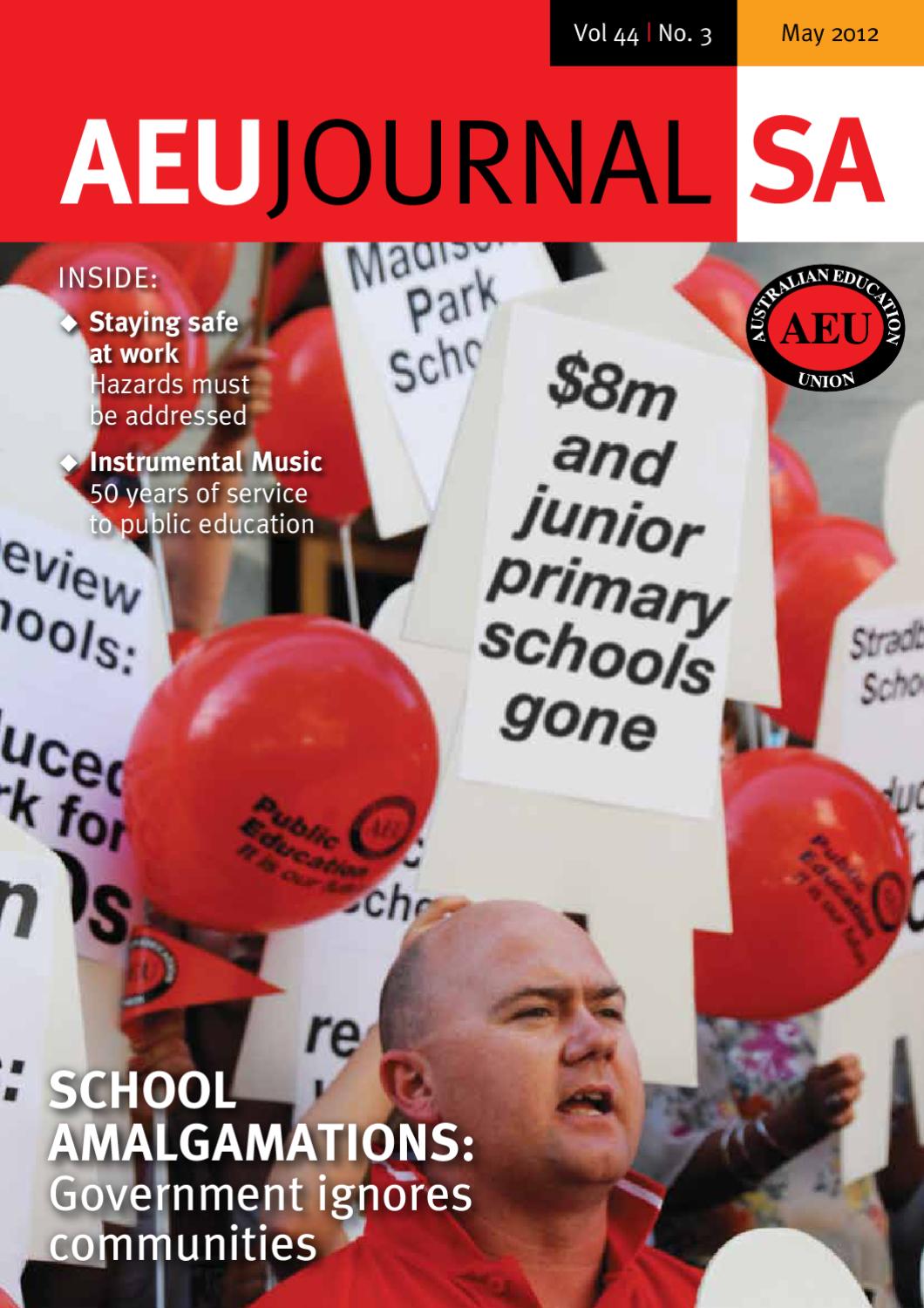 AEU Journal Vol 44 No.3 by Australian Education Union (SA Branch) - Issuu