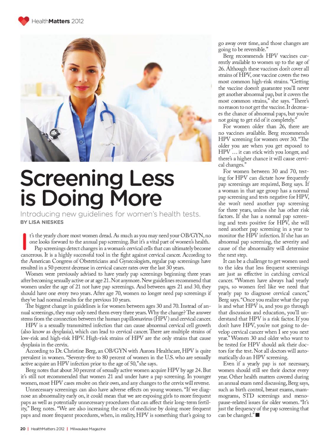 Milwaukee Magazine | Health Matters 2012 by Milwaukee Magazine - Issuu