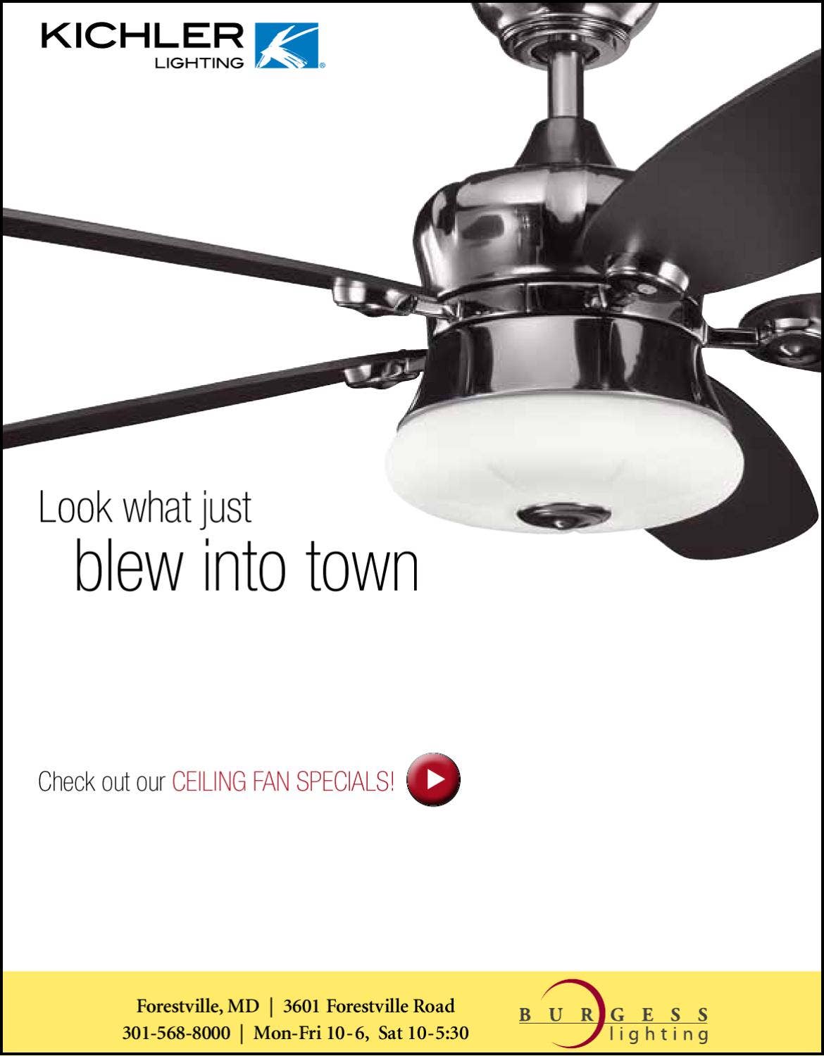 Burgess Lighting Ceiling Fan Flyer by Alex Mead - Issuu