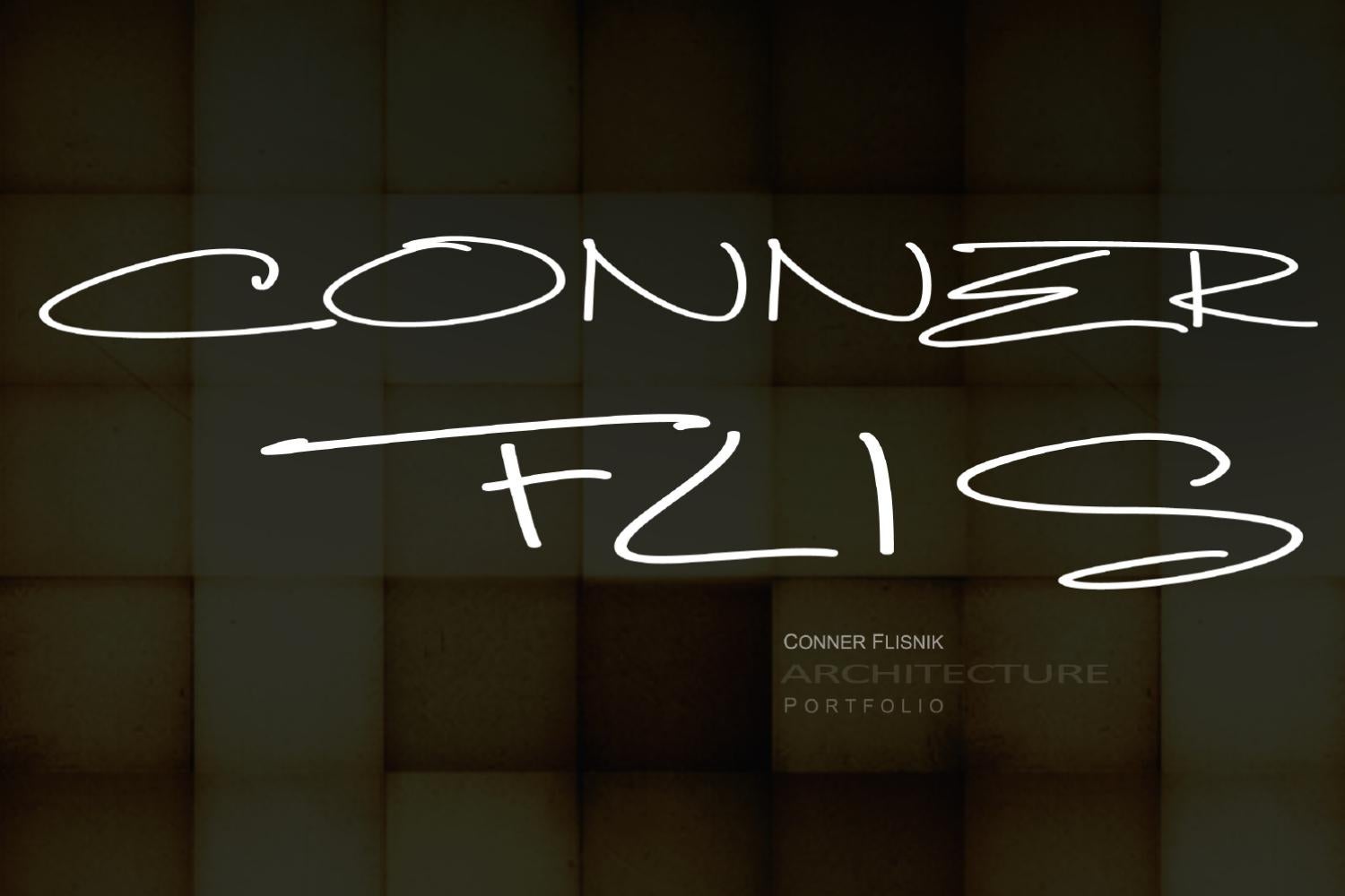 Conner Flisnik - Architecture Portfolio by Conner Flisnik - Issuu