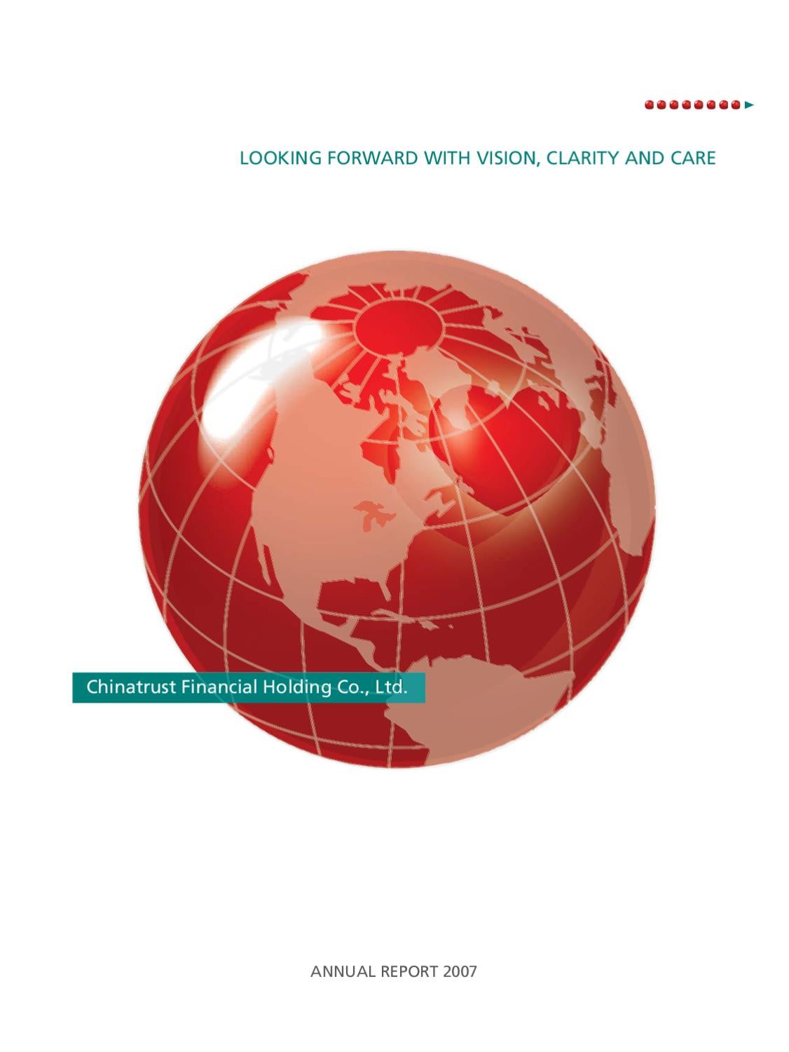 中國信託商業銀行 ChinaTrust Financial Holdings Co., Ltd. - Annual Report ...