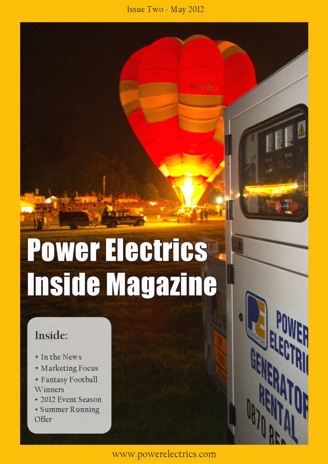 Power Electrics Newsletter - May 2012 by Power Electrics - Marketing ...