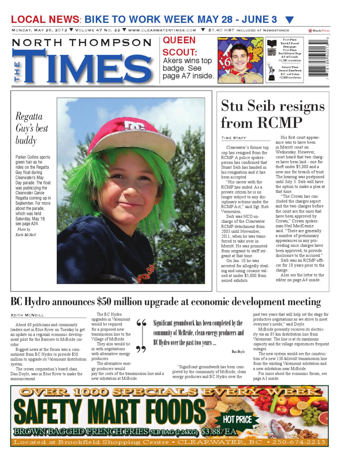 Clearwater Times, May 28, 2012 by Black Press Media Group - Issuu