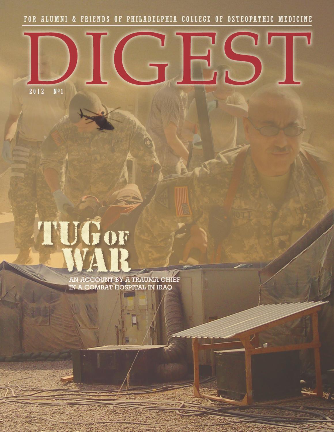 PCOM Digest 2012 No 1 by Philadelphia College of Osteopathic Medicine ...