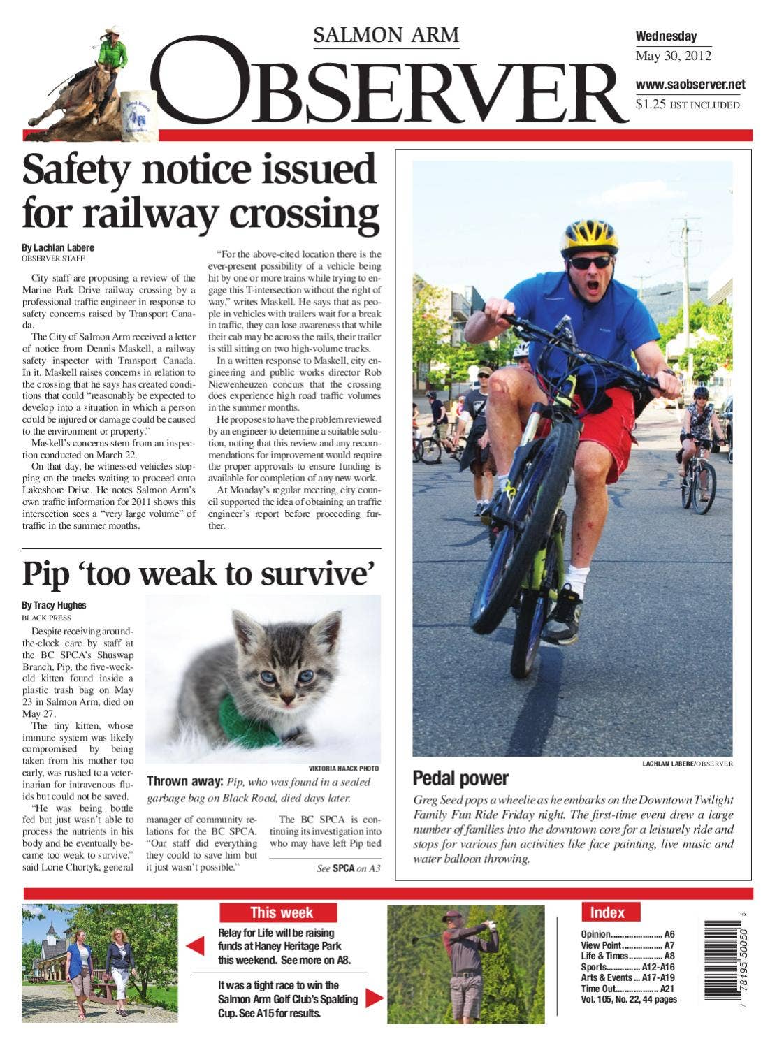 Salmon Arm Observer, May 30, 2012 by Black Press Media Group - Issuu