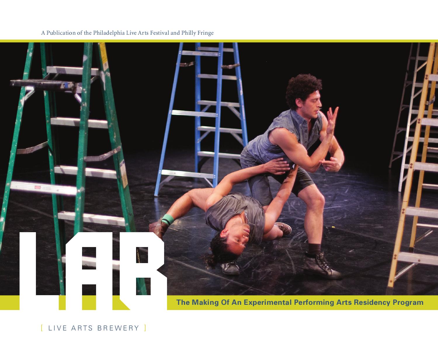 LAB The Making Of An Experimental Performing Arts Residency Program by ...