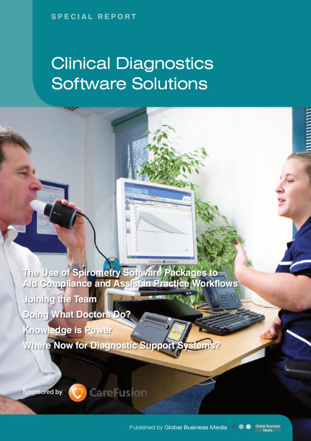 Special Report – Clinical Diagnostics Software Solutions by The ...