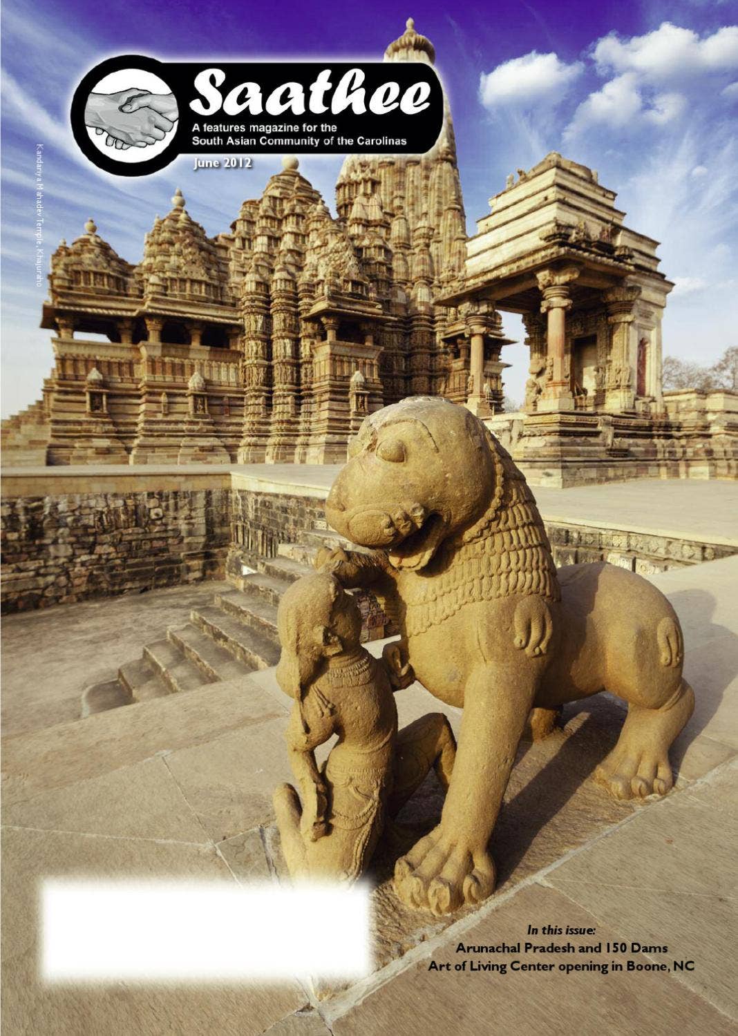 Saathee Magazine June 2012 Charlotte by Shukla Entertainment - Issuu