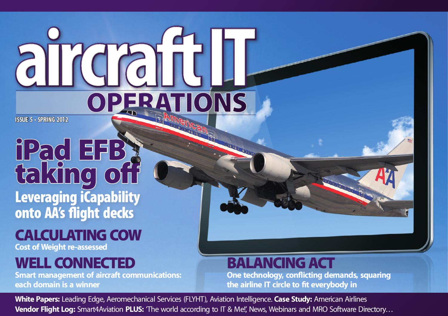 Aircraft IT Operations V1.5 Spring 2012 by The Magazine Production ...