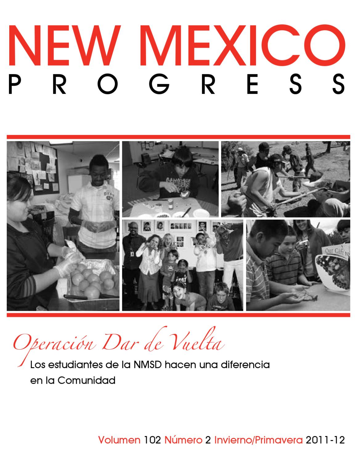 New Mexico Progress Winter/Spring 2011-2012 Spanish Edition by New Mexico School for the Deaf ...